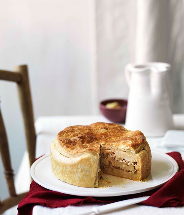 Pig’s trotters and potato tourte | Gourmet Traveller