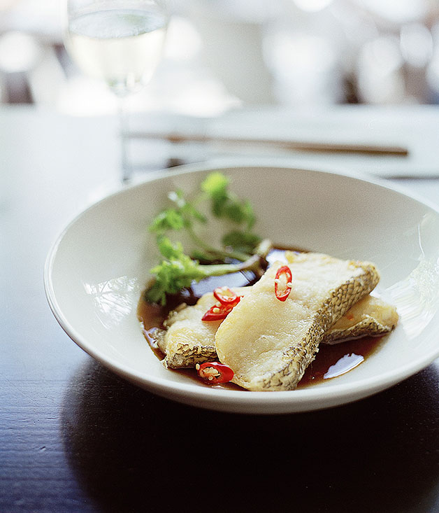 Wok-fried Patagonian toothfish | Gourmet Traveller