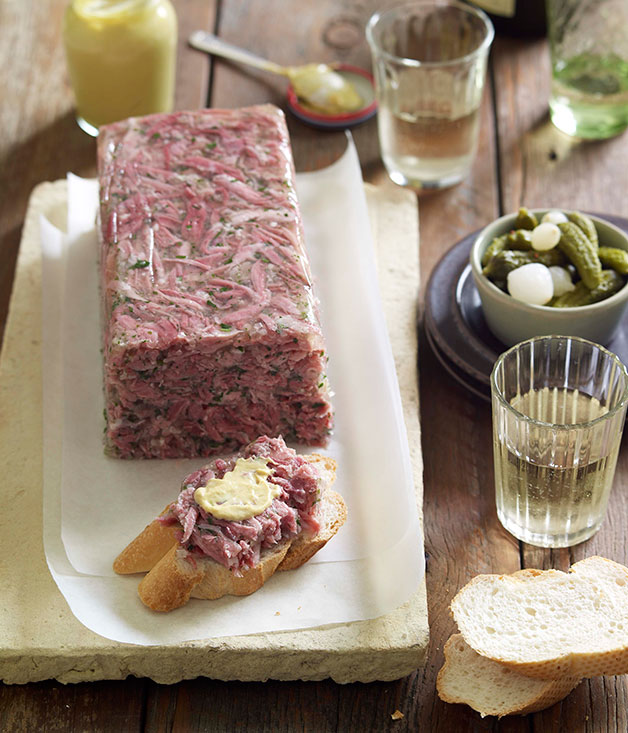 Pickled pork and parsley terrine | Gourmet Traveller