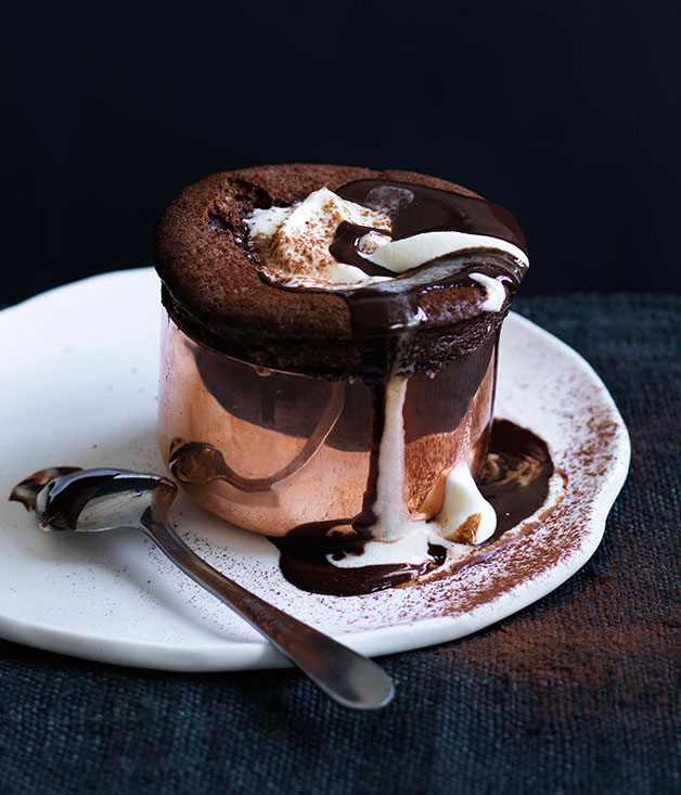 Chocolate whiskey souffle | Gourmet Traveller