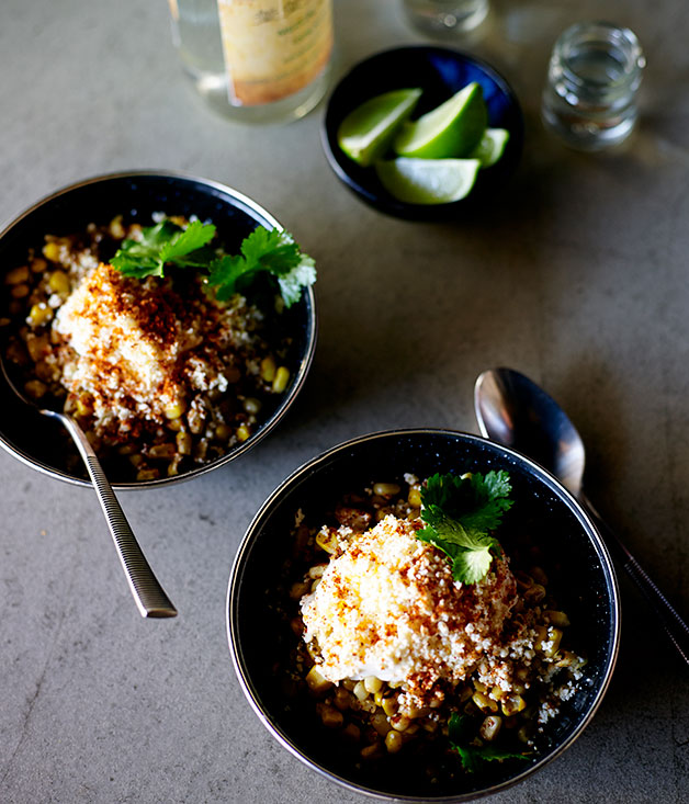 Mexican Corn Dish: Esquites Recipe | Gourmet Traveller