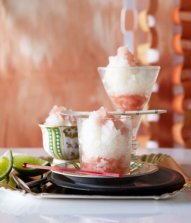 Tequila Sunrise slushie recipe | Slushie recipe | Gourmet Traveller