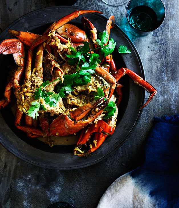 Ginger and coconut crab recipe | Gourmet Traveller