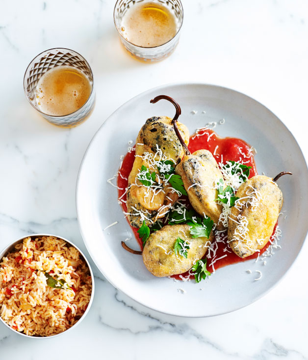 Stuffed ancho chillies | Peter Kuruvita | Gourmet Institute | Gourmet ...