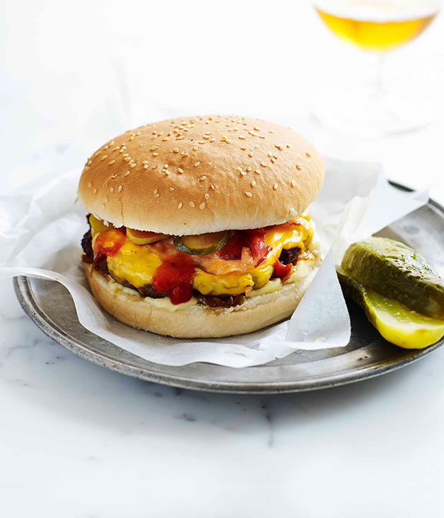 Lotus burger recipe | Dan Hong | Gourmet Institute | Gourmet Traveller