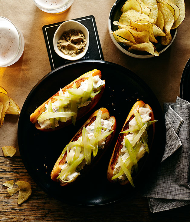 Prawn rolls recipe | Rockwell & Sons, Melbourne | Gourmet Traveller