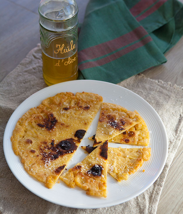 Socca recipe | Shannon Bennett | Gourmet Traveller