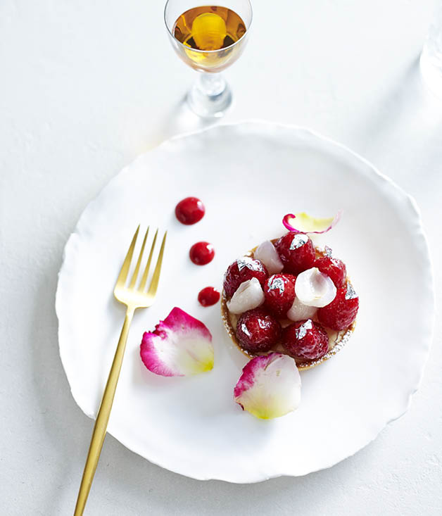Raspberry and lychee tarts recipe, Lorraine Godsmark, Lorraine's ...