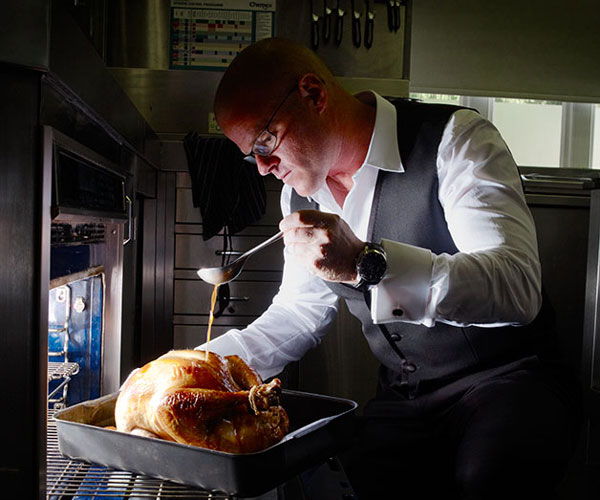 Heston Blumenthal's roast turkey recipe with gravy | Gourmet Traveller