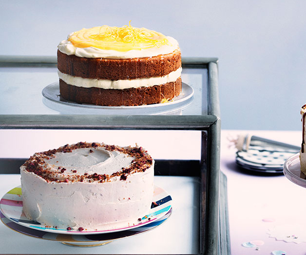 Lemon curd sponge cake recipe | Gourmet Traveller