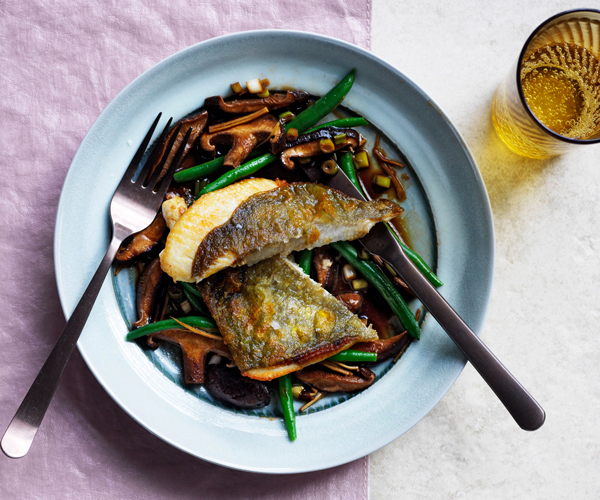 Pan-fried John Dory recipe with mushrooms and ginger | Gourmet Traveller