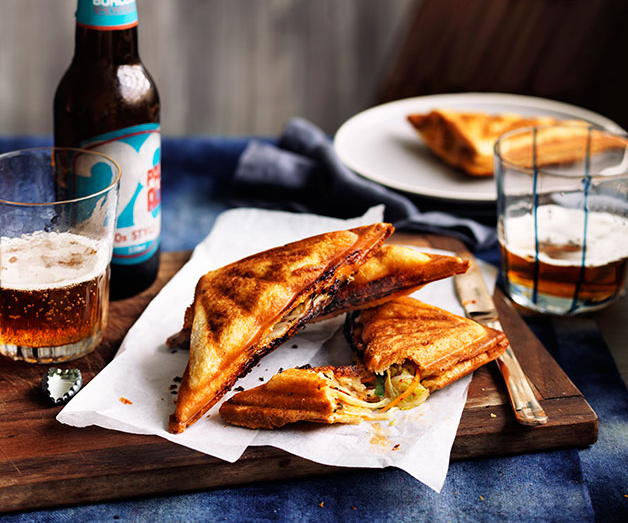 Kimchi and cheese jaffles recipe: Provenance, Beechworth, Vic | Gourmet ...