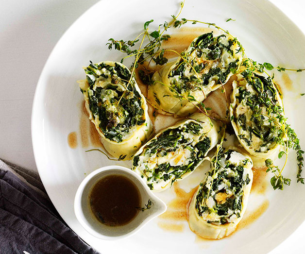 Rotolo di pasta ripieno recipe | Gourmet Traveller recipe