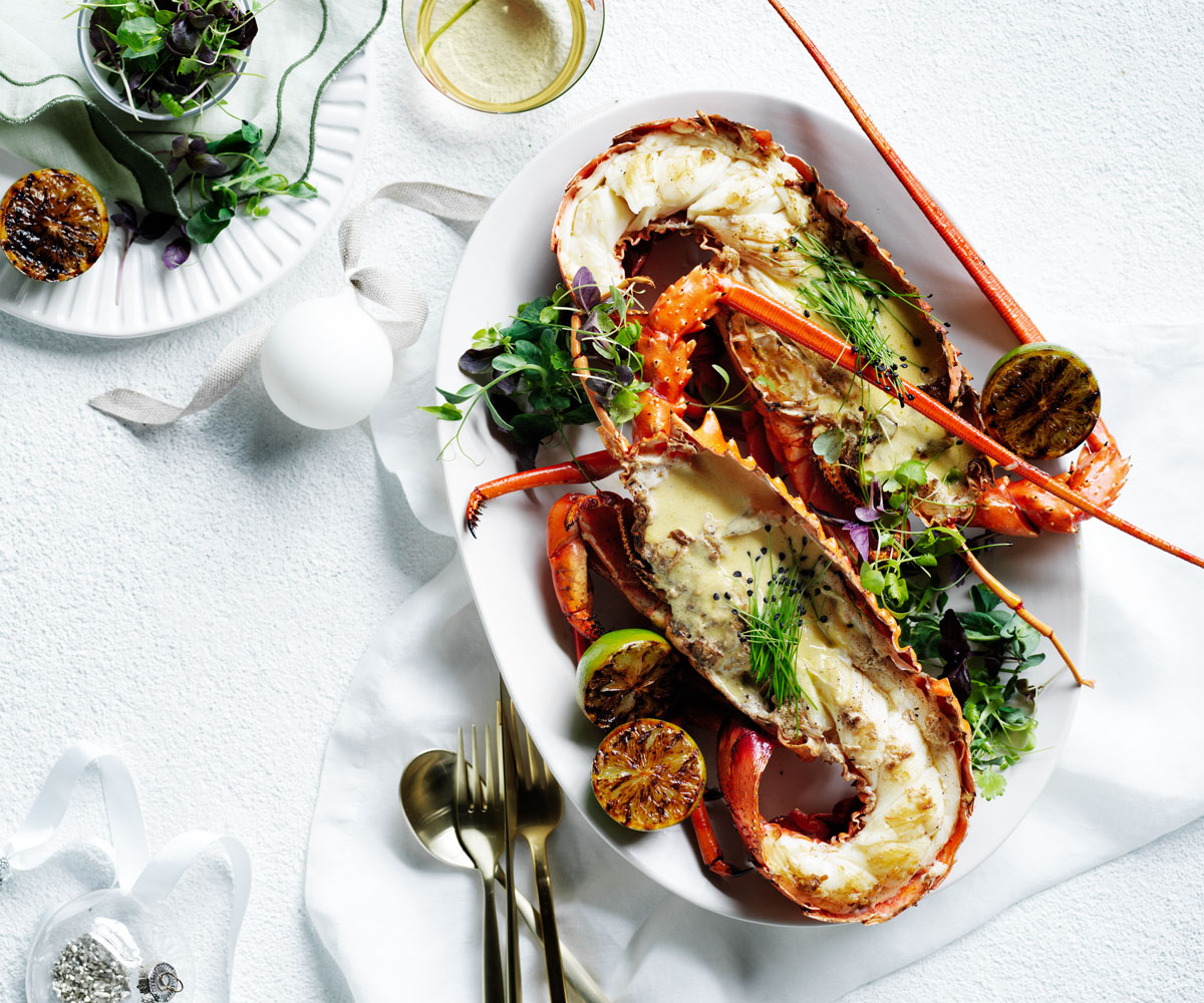 Grilled lobster recipe with beurre blanc | Gourmet Traveller