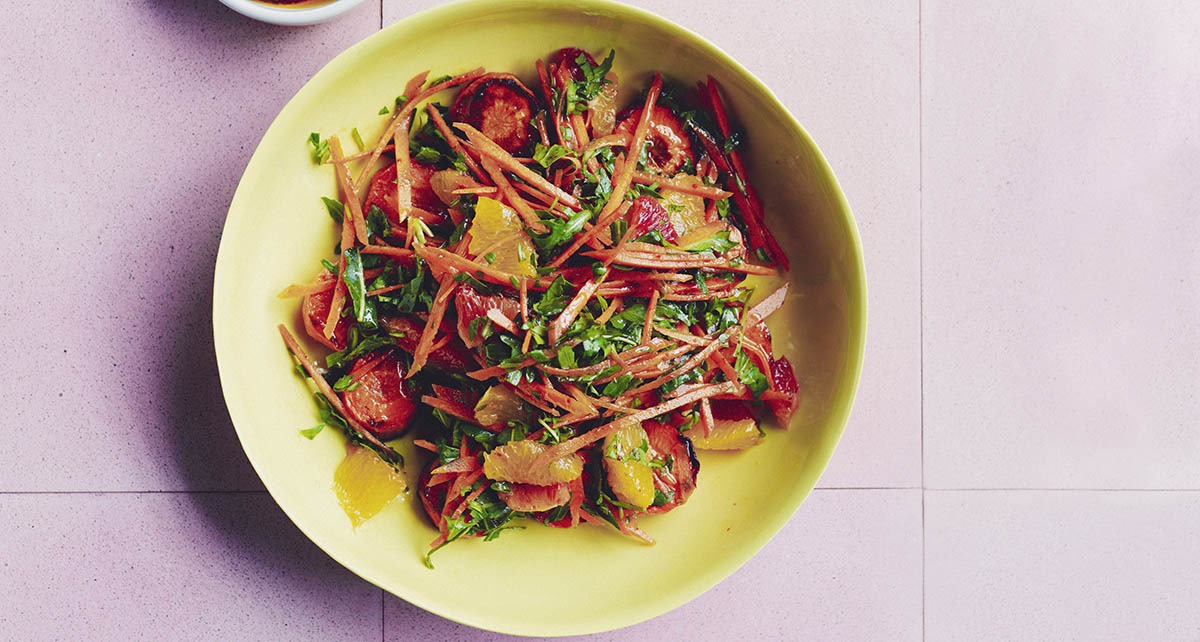 Orange and carrot salad recipe with harissa by Charlie Carrington ...