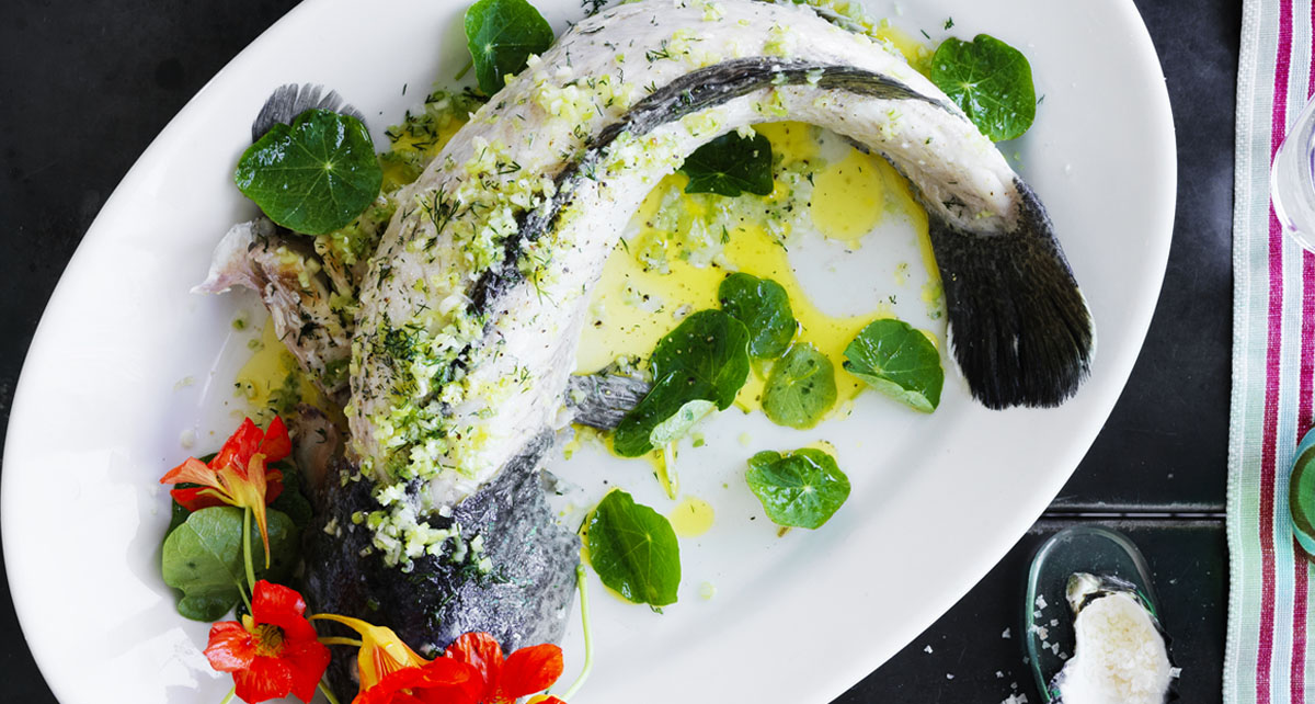 Poached Murray cod recipe with dill | Gourmet Traveller