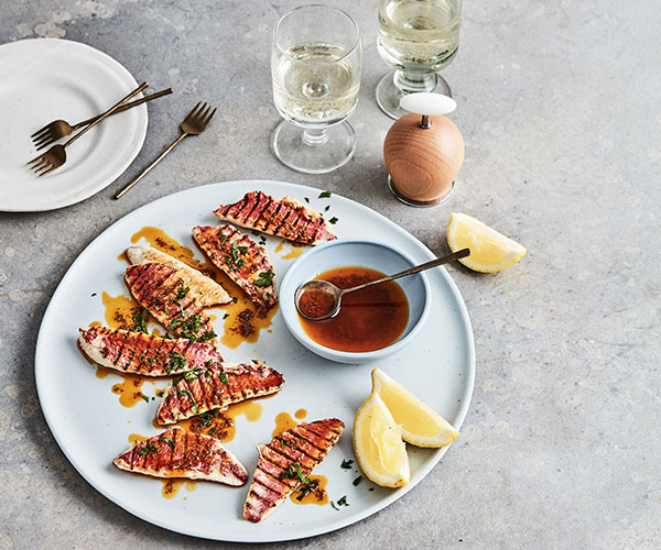Grilled red mullet recipe with Moroccan spices | Gourmet Traveller