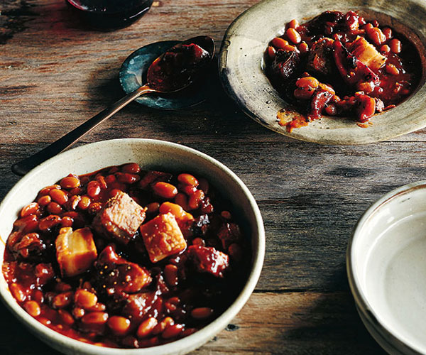 Barbecue pit beans recipe | Gourmet Traveller