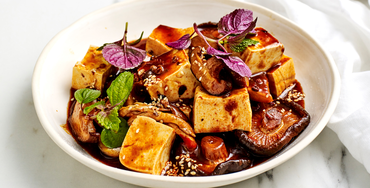 Mushroom mapo tofu recipe | Gourmet Traveller