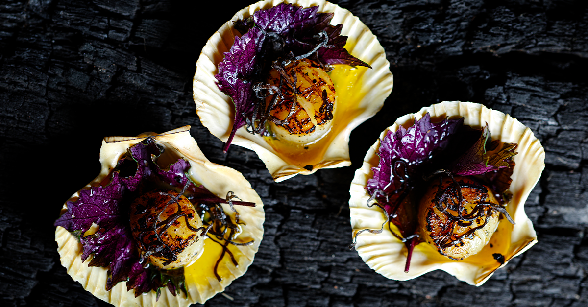 Scallops in half shell | Gourmet Traveller