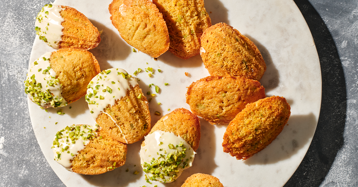 Lemon myrtle brown butter madeleines | Gourmet Traveller