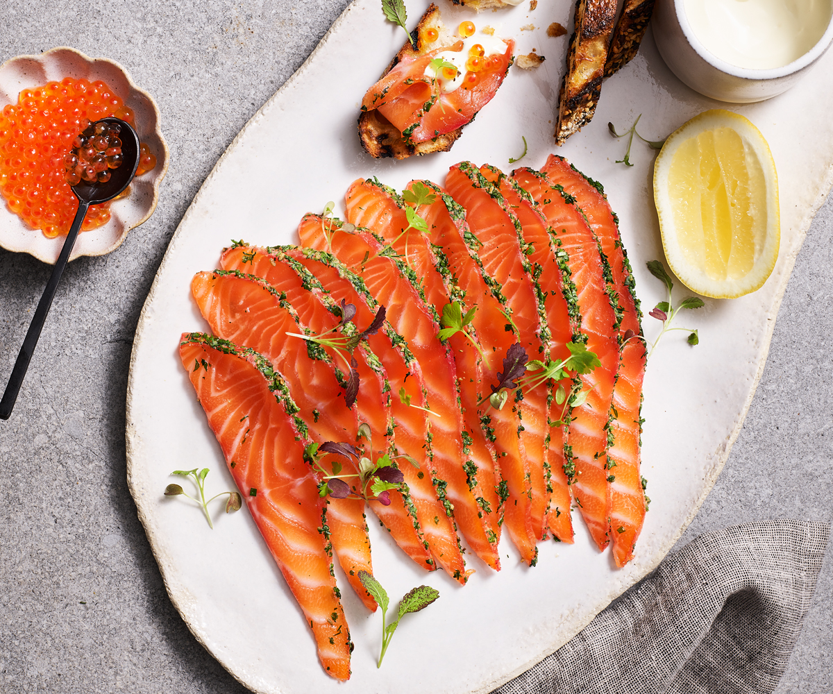 Salmon gravlax recipe, step by step | Gourmet Traveller